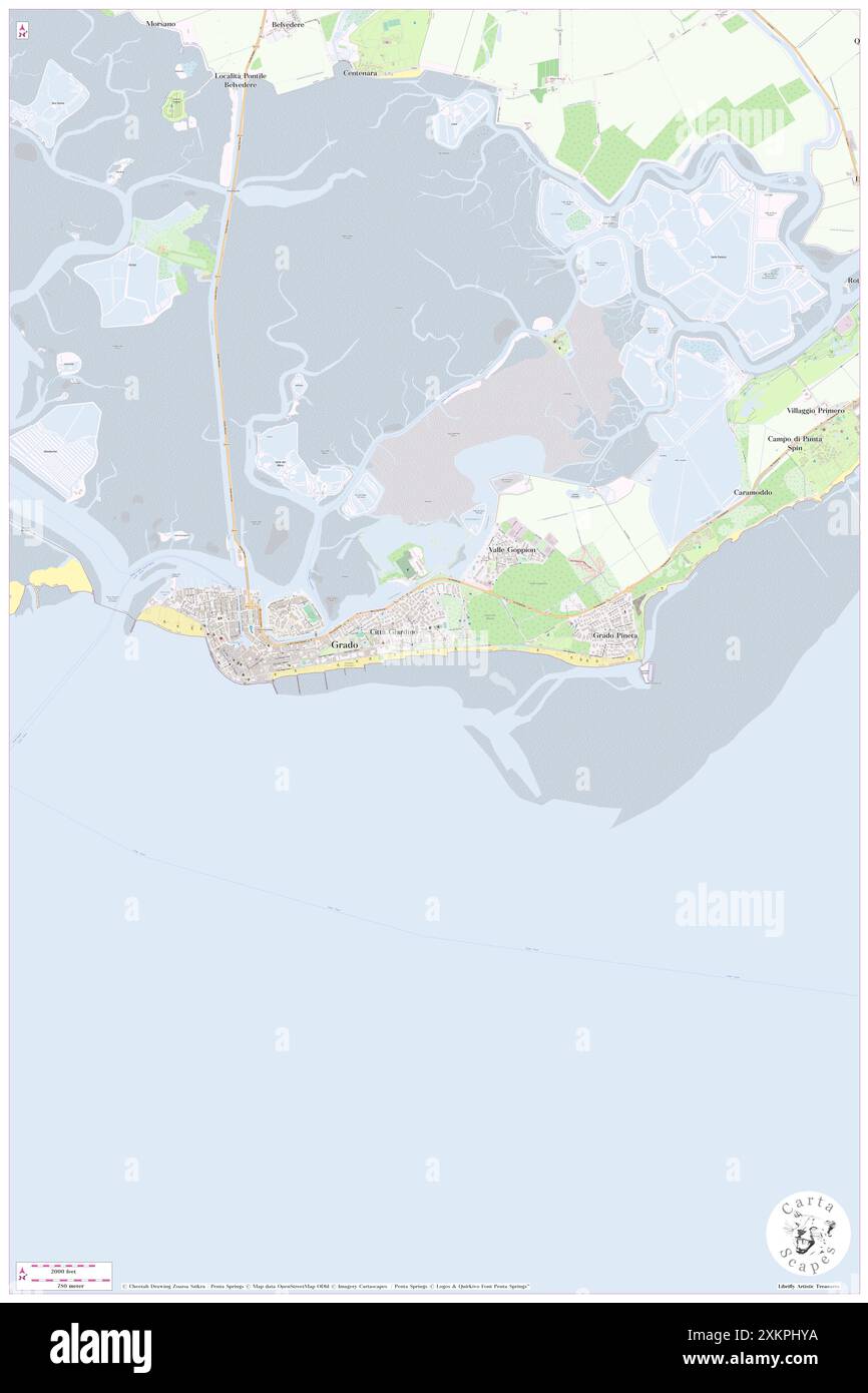 Spiaggia Lido di Fido, IT, Italien, N 45 40' 39''', N 13 24' 30 ...