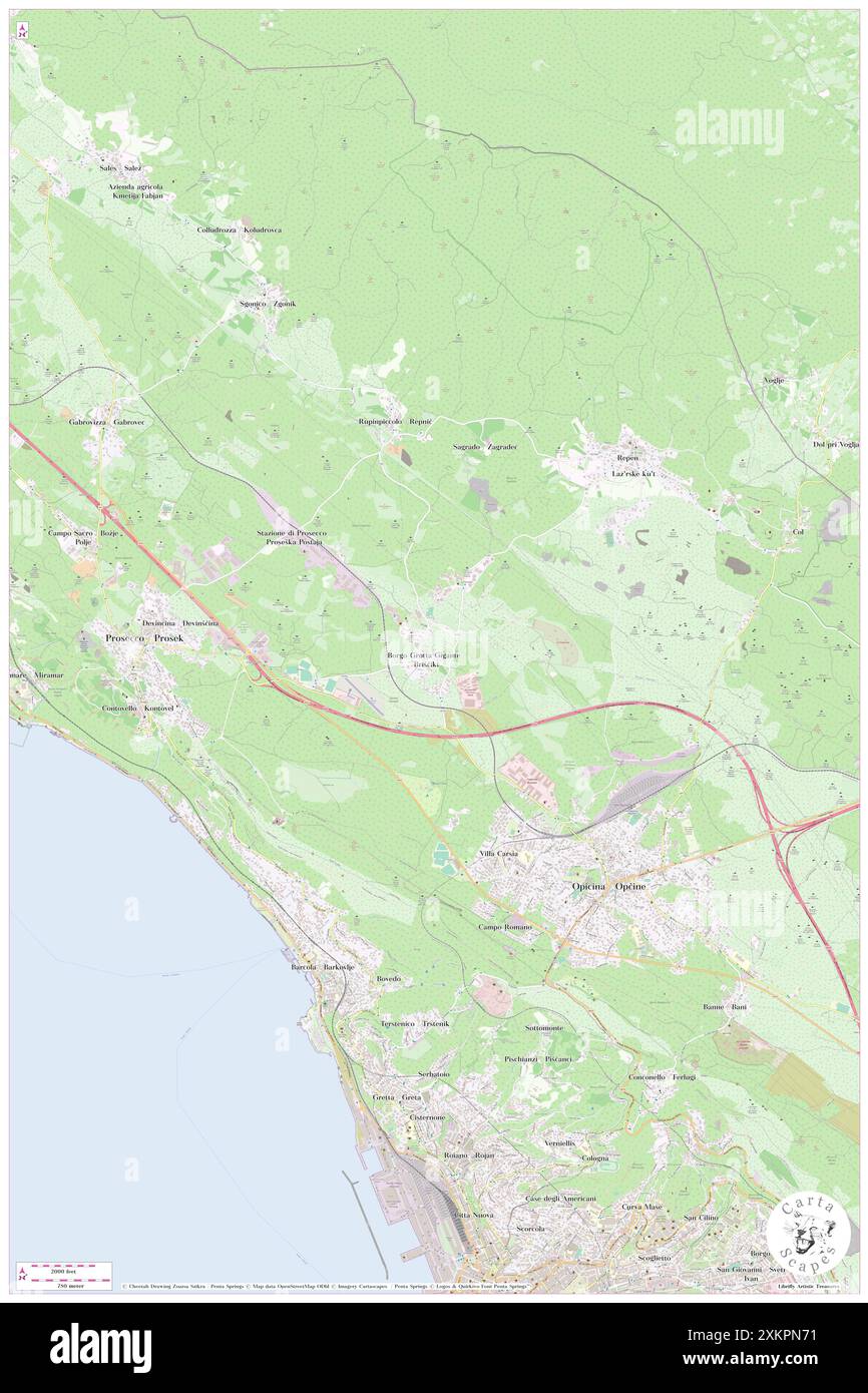 SUC Erica, Triest, IT, Italien, Friaul-Julisch Venetien, n 45 42' 25 ...