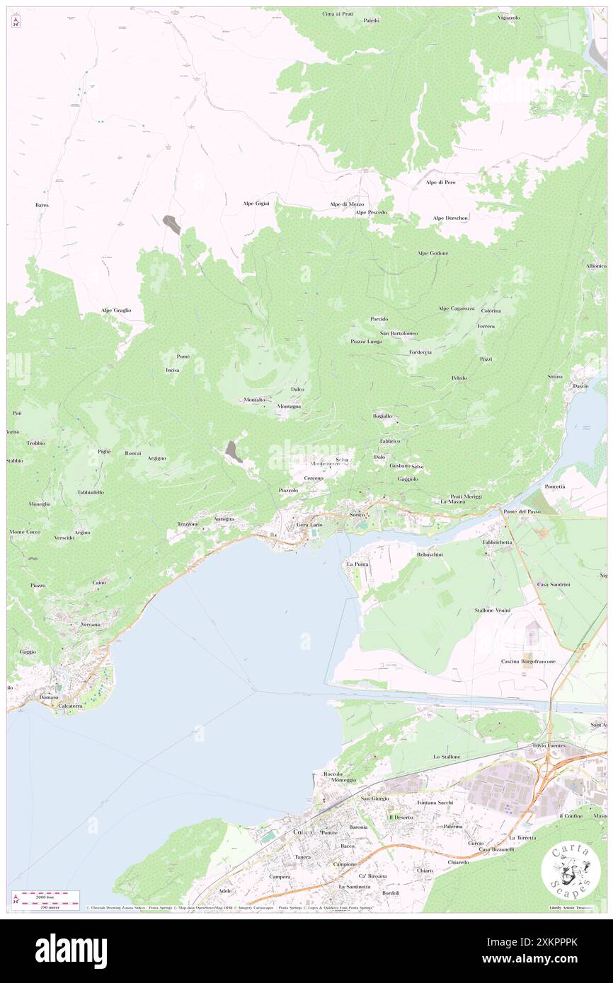 Burano, Provincia di Como, IT, Italien, Lombardei, n 46 10' 43'', N 9 ...