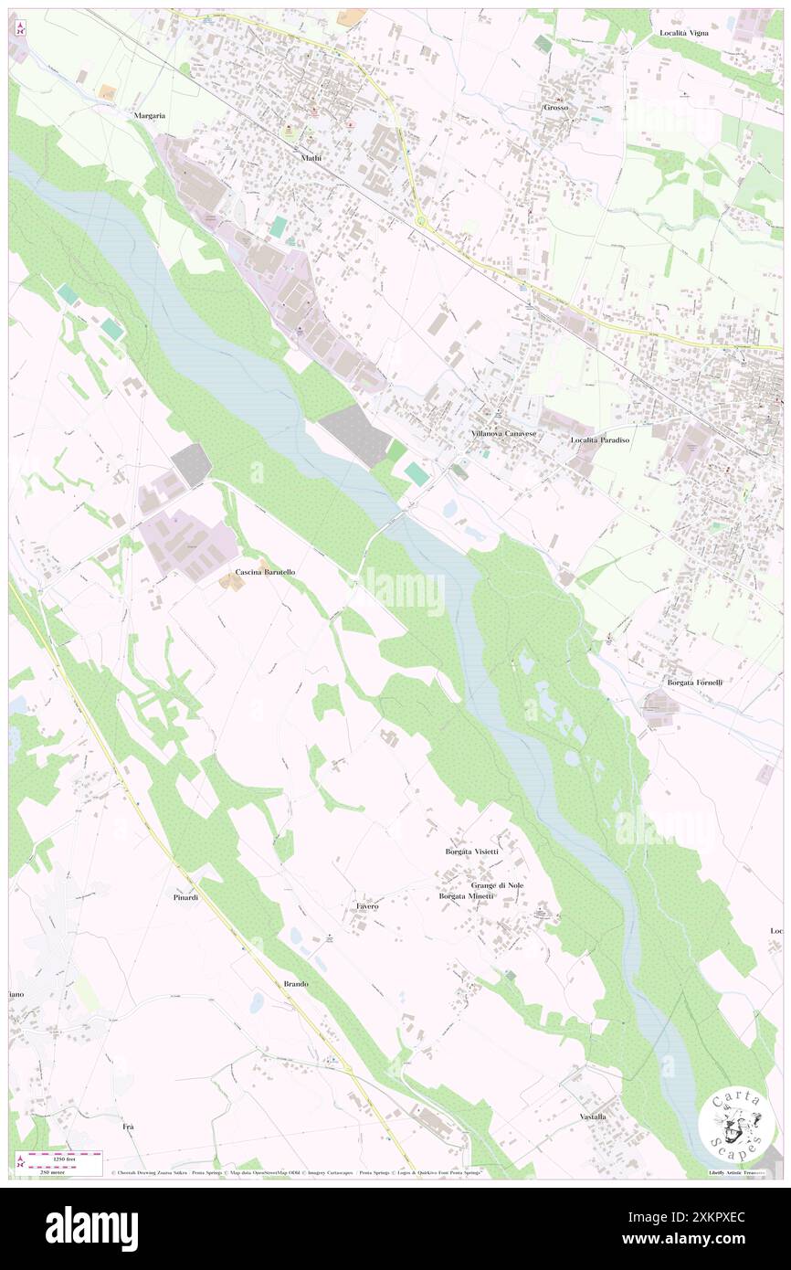 Villanova Canavese, Turin, IT, Italien, Piemont, n 45 14' 36''', N 7 33 ...