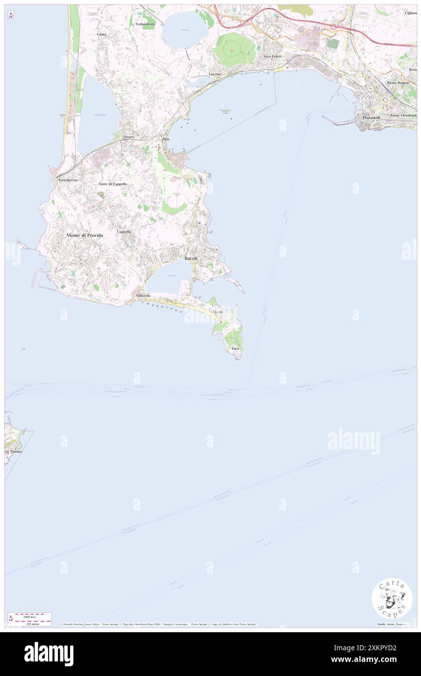 Spiaggia di Miseno, Neapel, IT, Italien, Kampanien, n 40 47' 9'', N 14 ...