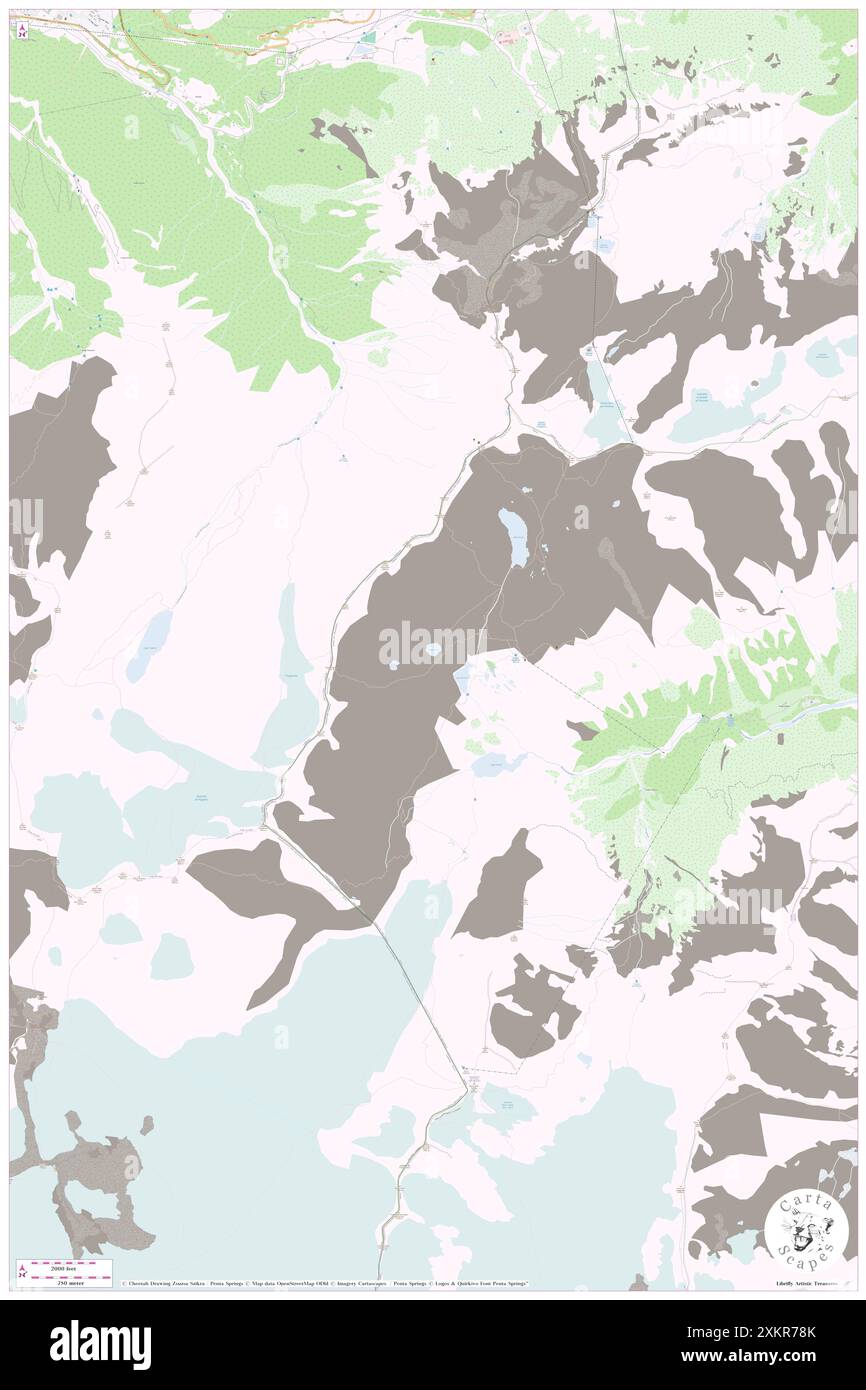 Lago Ghiacciato, Provincia autonoma di Trient, IT, Italien, Trentino ...