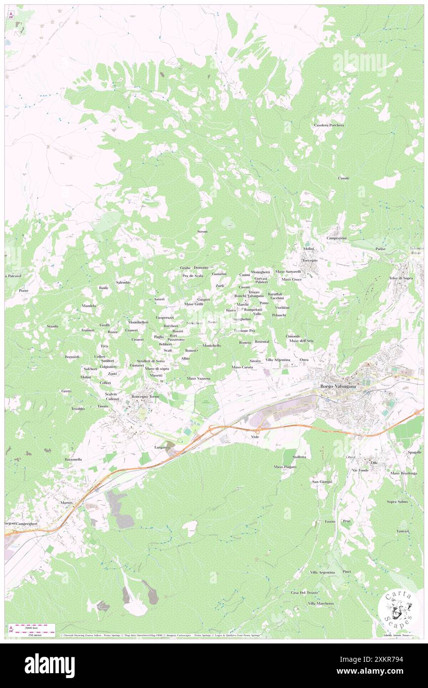 Sasso, Provincia autonoma di Trient, IT, Italien, Trentino-Südtirol, N ...