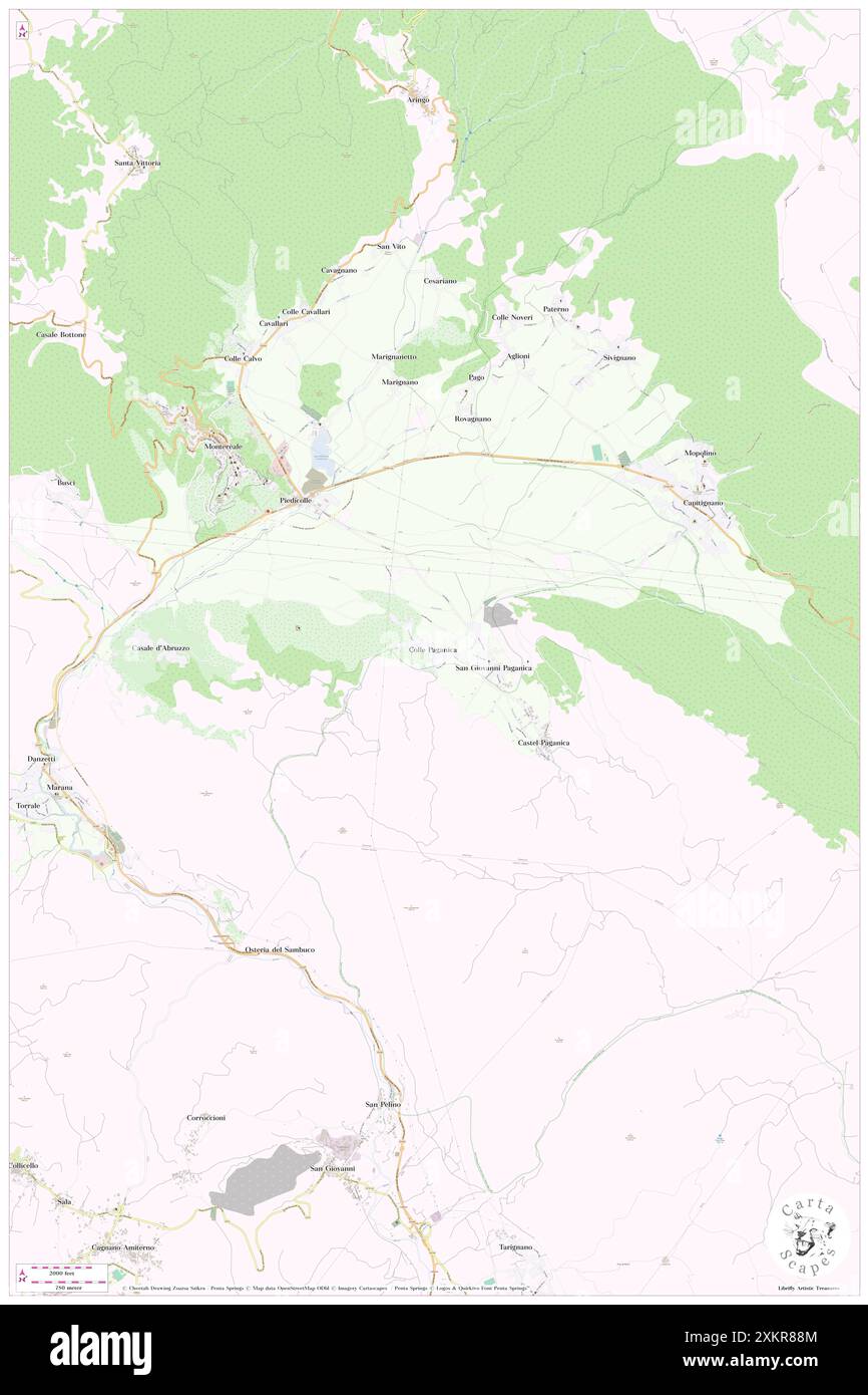 Chiesa di Santa Chiara da Montefalco, Provincia dell' Aquila, IT ...