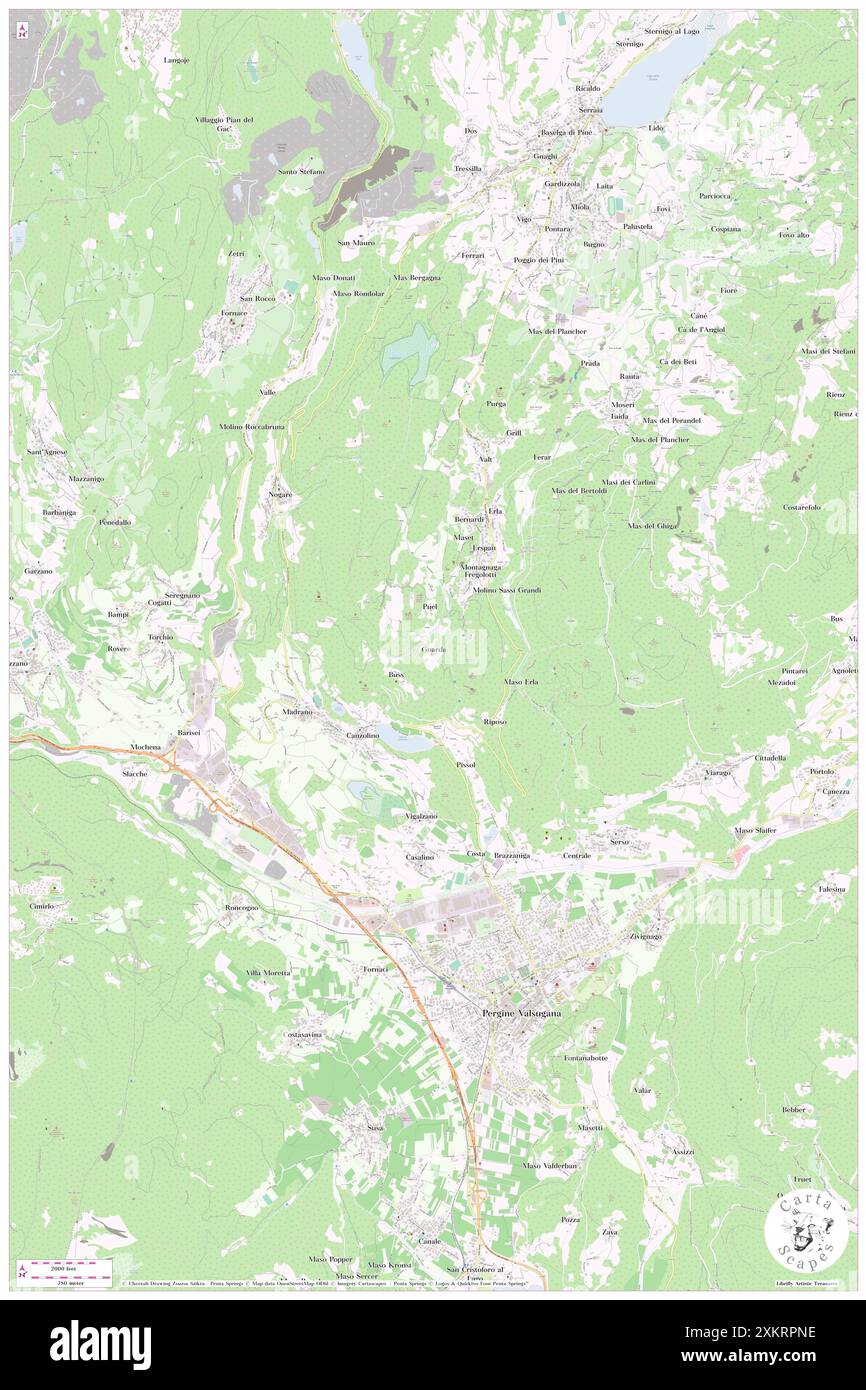 Guarda, Provincia autonoma di Trient, IT, Italien, Trentino-Südtirol, N ...