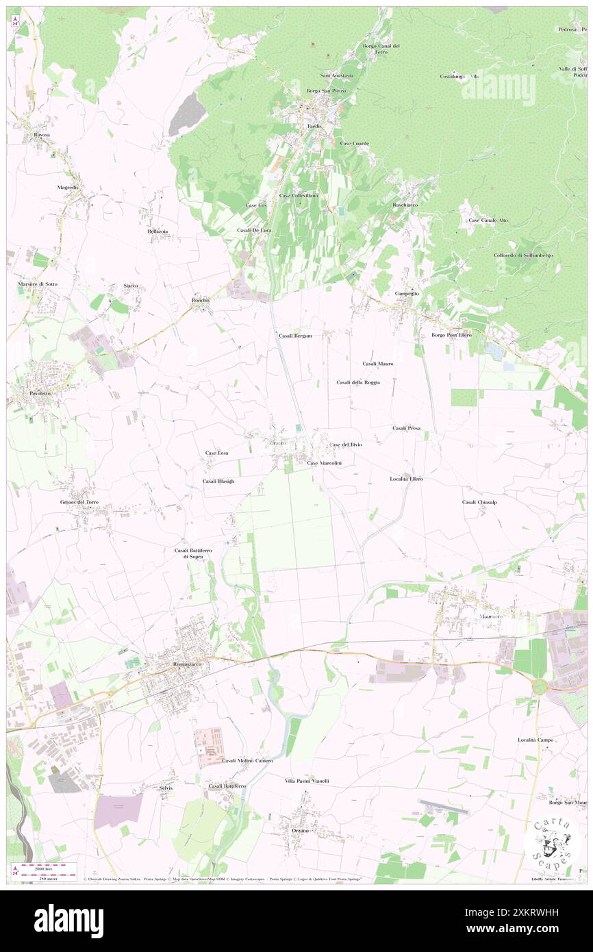 Ziracco, Udine, IT, Italien, Friaul-Julisch Venetien, n 46 6' 42''', N ...