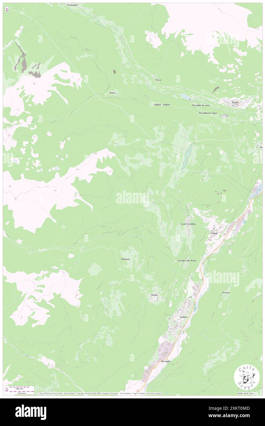 Castel Condino, Provincia autonoma di Trient, IT, Italien, Trentino ...