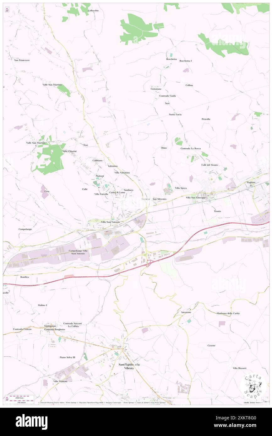 Borgo Storico Seghetti Panichi, Provincia di Ascoli Piceno, IT, Italien ...