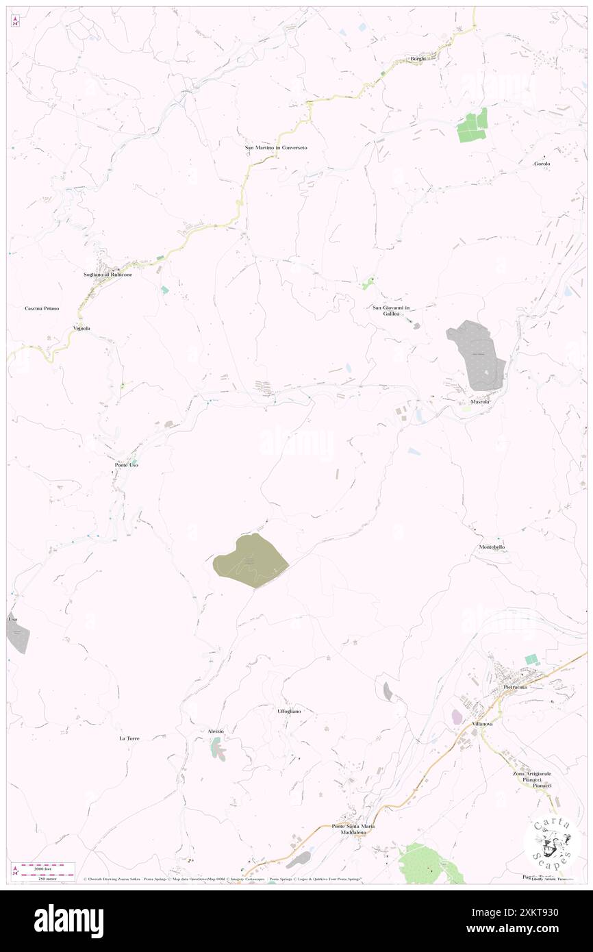 Torrente Sant'Antonio, IT, Italien, Emilia-Romagna, N 43 58' 59''', N ...