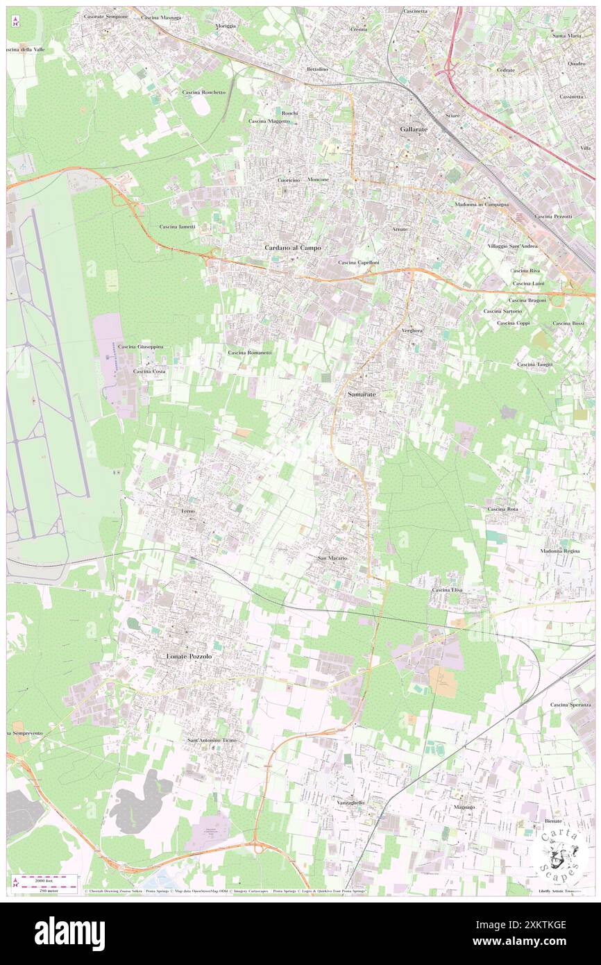 Samarate, Provincia di Varese, IT, Italien, Lombardei, n 45 37' 26'', N ...