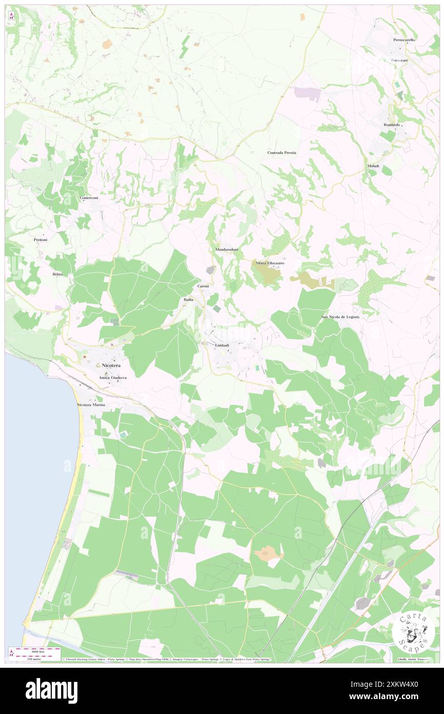 Limbadi-Caroni, Provincia di Vibo-Valentia, IT, Italien, Kalabrien, n ...