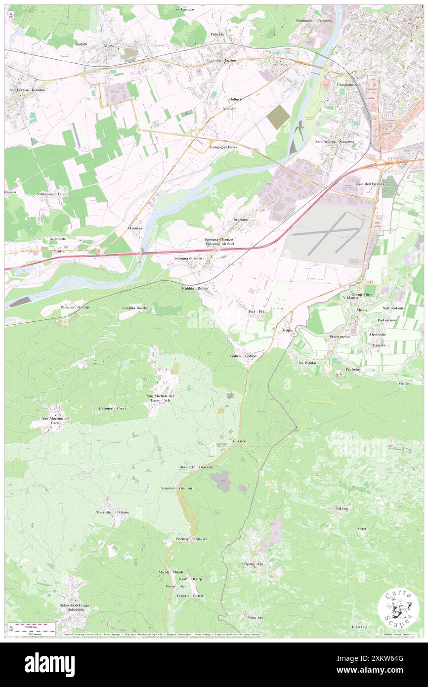Gabria, Gorizia, IT, Italien, Friaul-Julisch Venetien, n 45 53' 32 ...