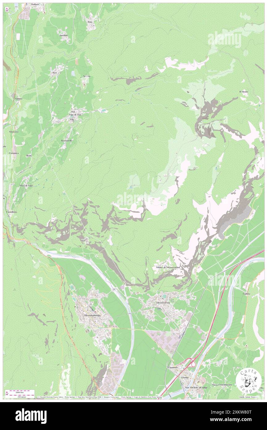 Bodrina, Provincia autonoma di Trient, IT, Italien, Trentino-Südtirol ...