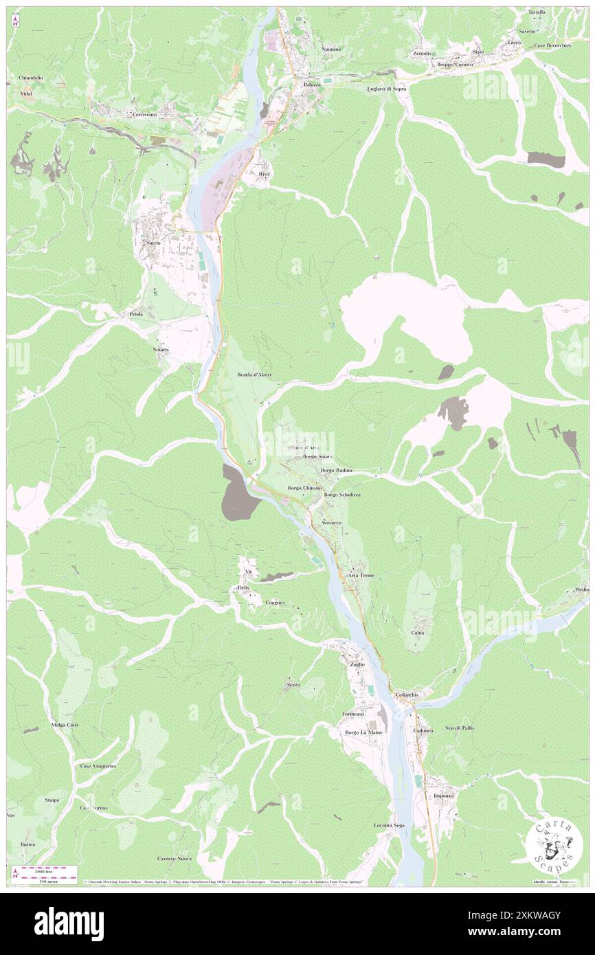 Piano d'Arta, Udine, IT, Italien, Friaul-Julisch Venetien, n 46 29' 15 ...