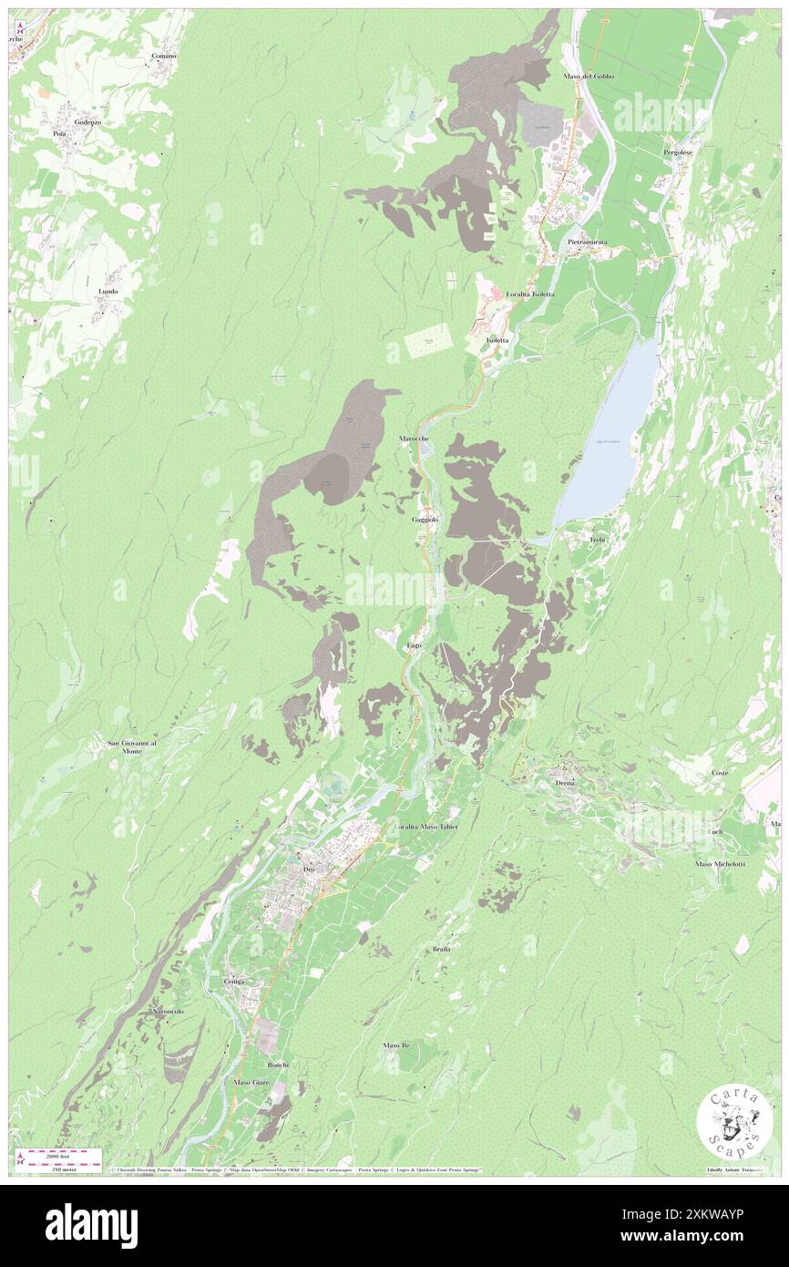 DRO, Provincia autonoma di Trient, IT, Italien, Trentino-Südtirol, N 45 ...