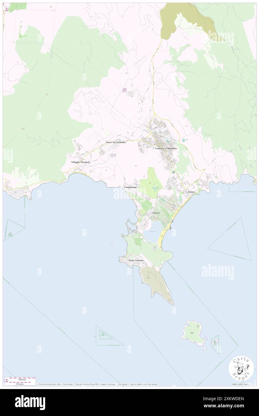 Villasimius - Campu Longu, Provincia del Sud Sardegna, IT, Italien ...