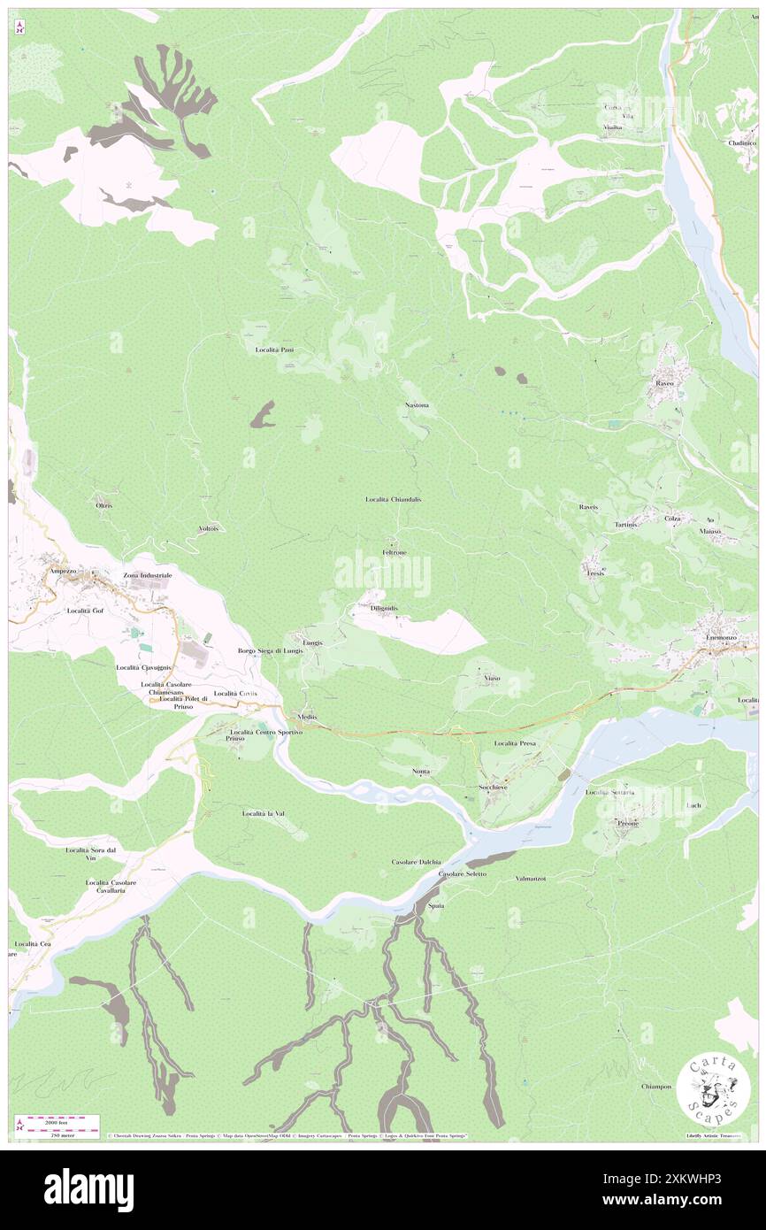 Torrente Teria, , IT, Italien, Friaul-Julisch Venetien, n 46 25' 0 ...