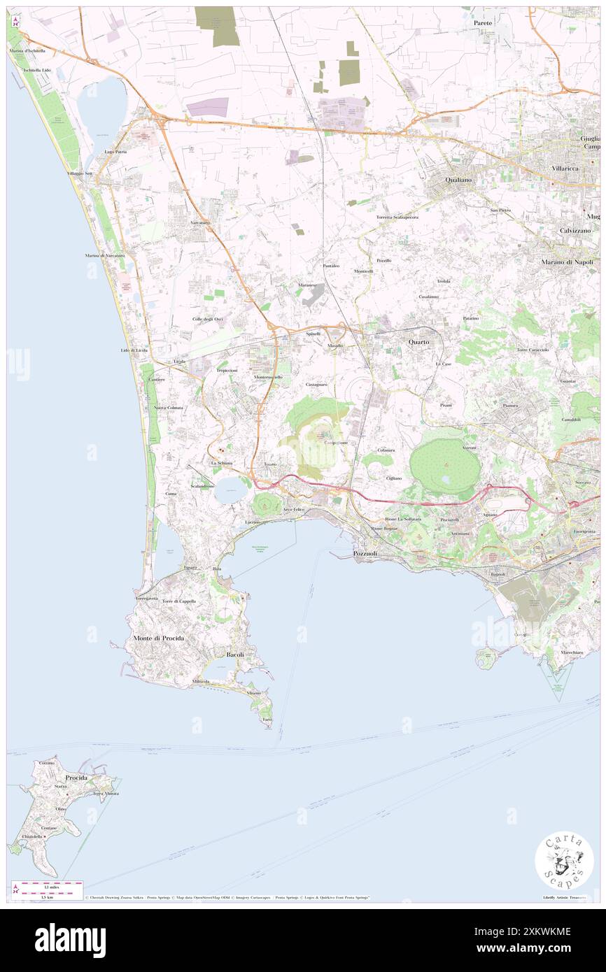 Pozzuoli, Neapel, IT, Italien, Kampanien, n 40 50' 38'', N 14 5' 42 ...