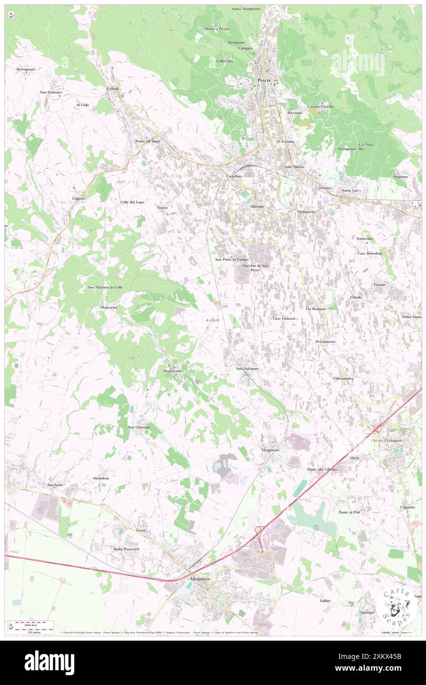 Luciani, Provincia di Lucca, IT, Italien, Toskana, n 43 51' 35''', N 10 ...