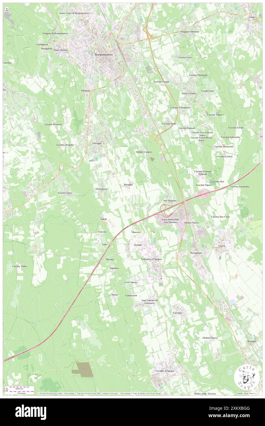 San Pietro, Provincia di Novara, IT, Italien, Piemont, n 45 39' 34'', N ...
