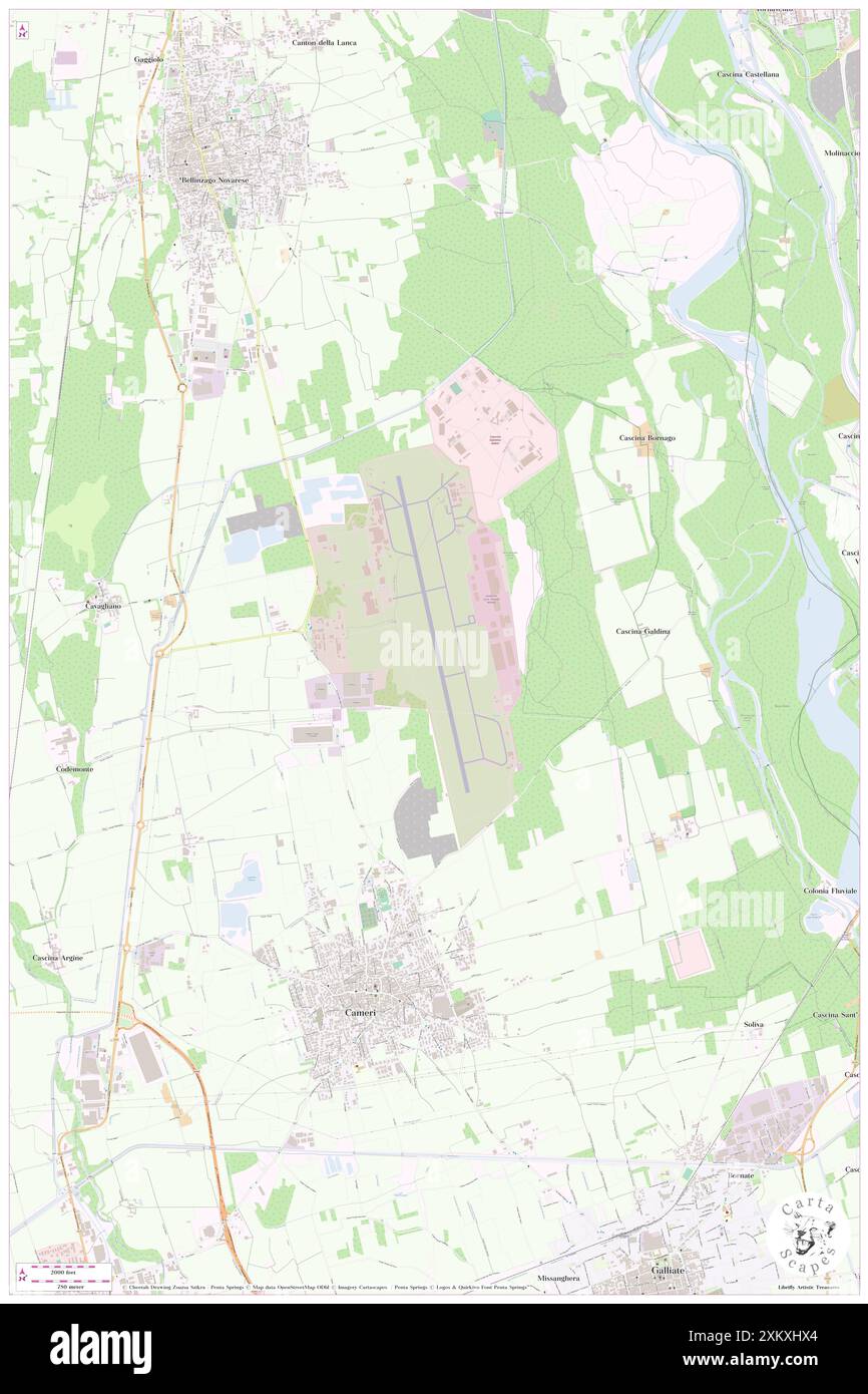 Novara / Cameri, Provincia di Novara, IT, Italien, Piemont, n 45 31' 46 ...