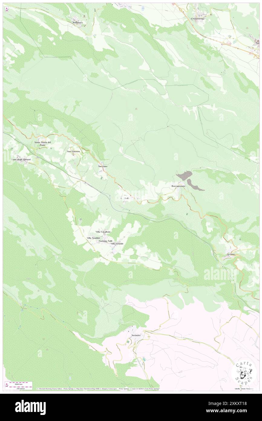 Beffi, Provincia dell' Aquila, IT, Italien, Abruzzen, n 42 11' 35''', N ...