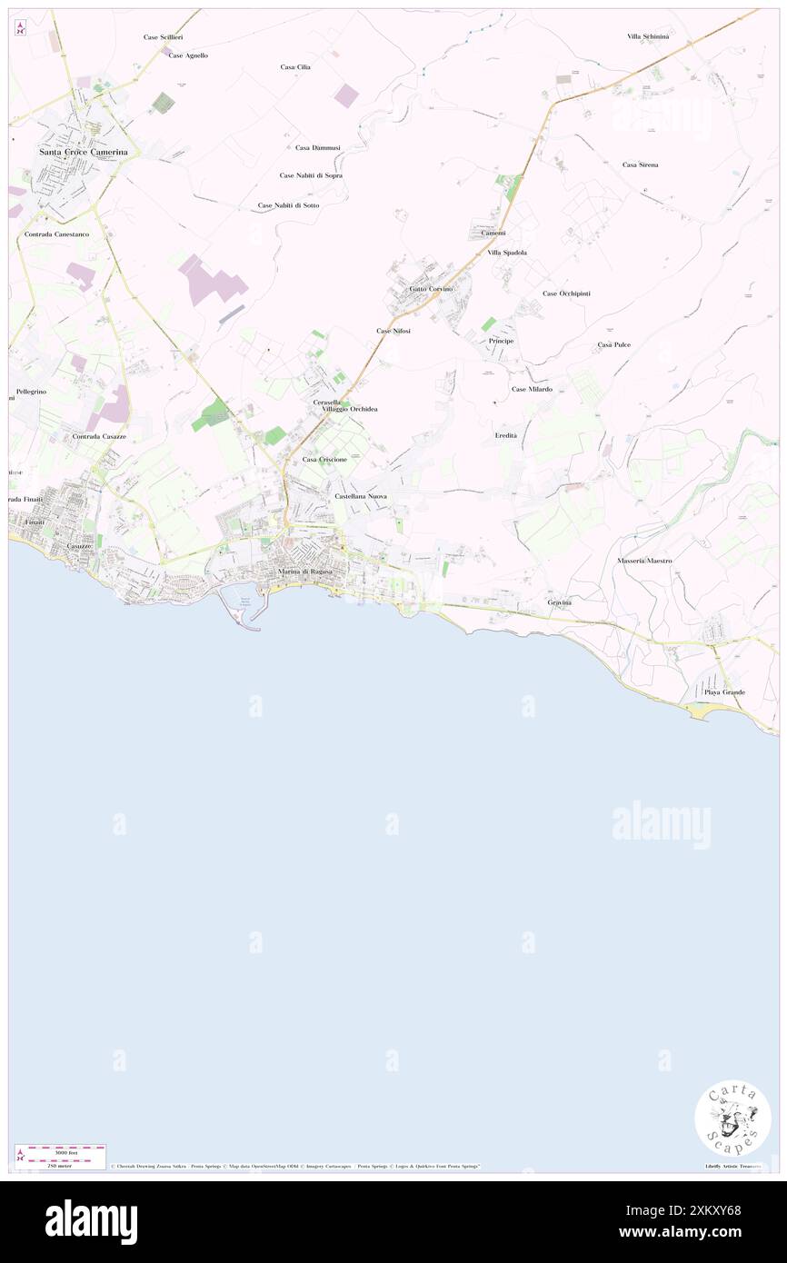 Hotel Terraqua, Ragusa, IT, Italien, Sizilien, n 36 46' 54''', N 14 33 ...