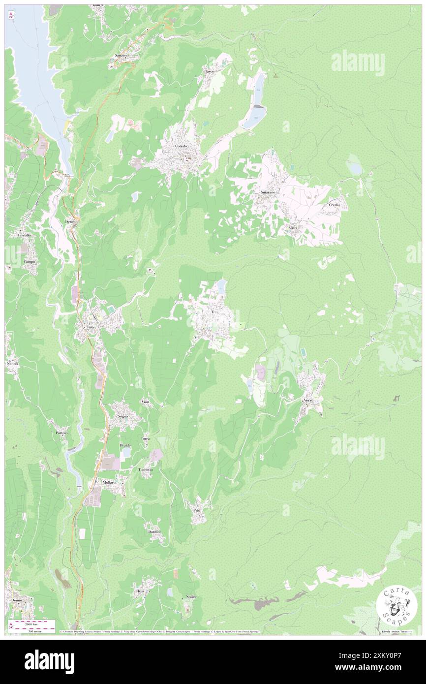 Tres, Provincia autonoma di Trient, IT, Italien, Trentino-Südtirol, N ...