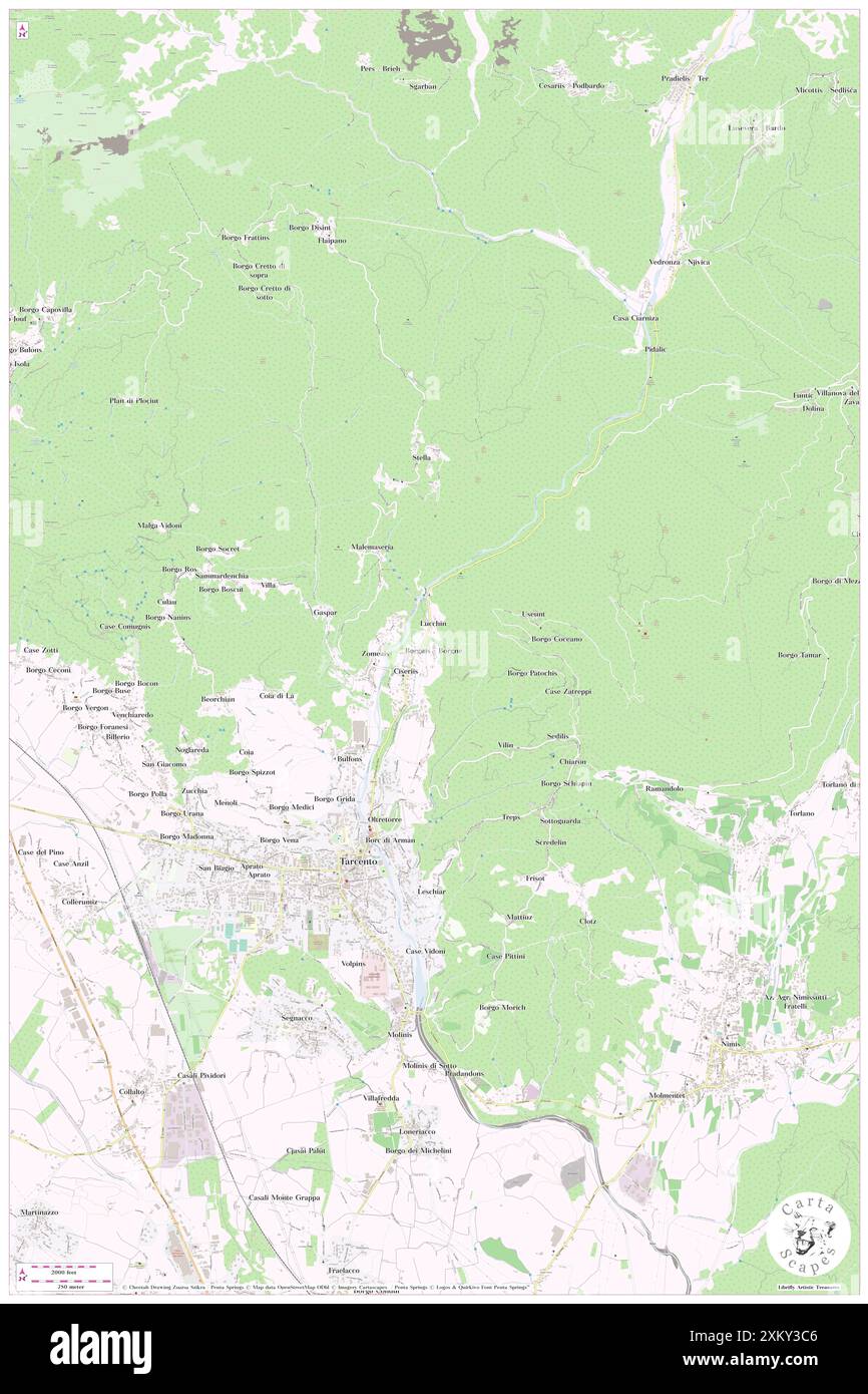 Borgne, Udine, IT, Italien, Friaul-Julisch Venetien, n 46 13' 58'', N ...