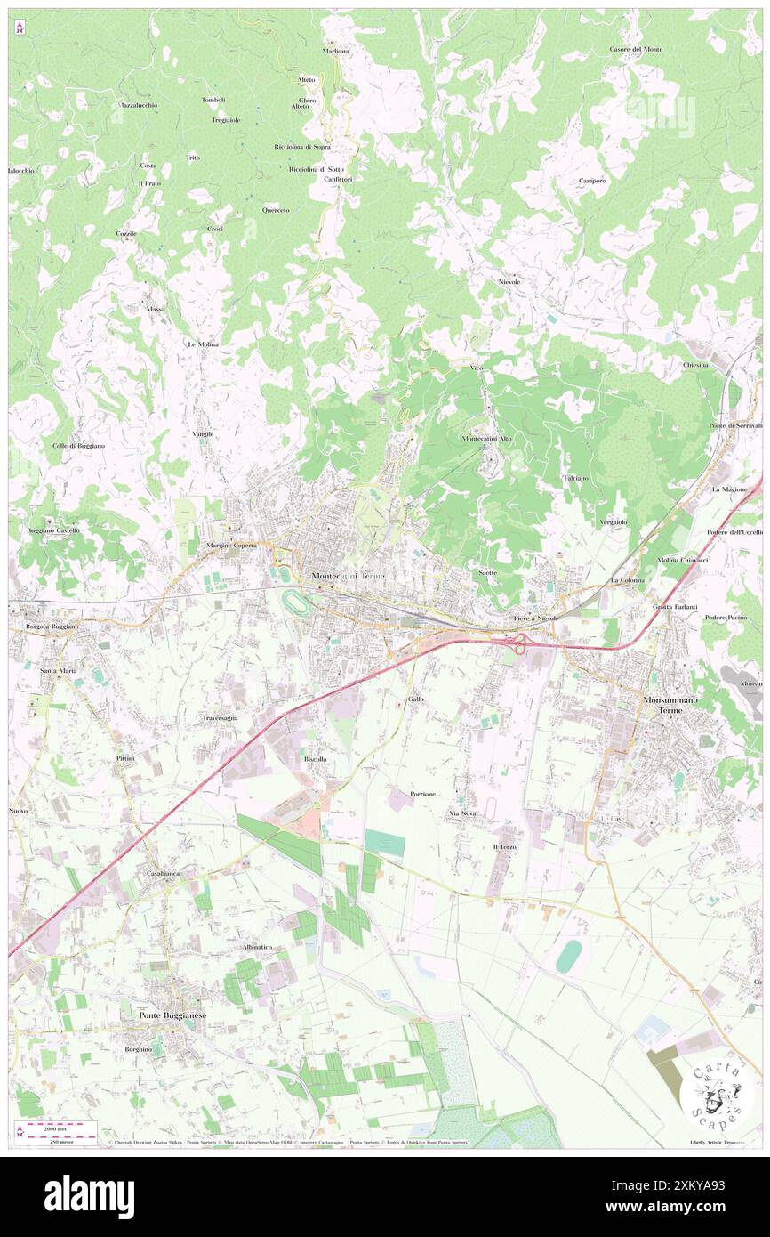 Impero, Provincia di Pistoia, IT, Italien, Toskana, n 43 52' 58''', N ...