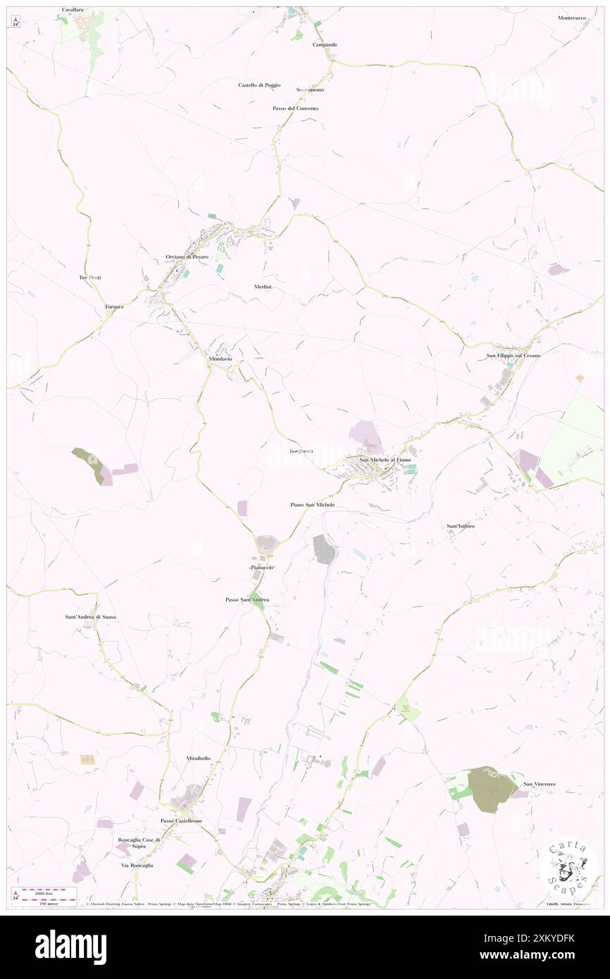 Borghetto II, Provincia di Pesaro e Urbino, IT, Italien, die Marken, N ...