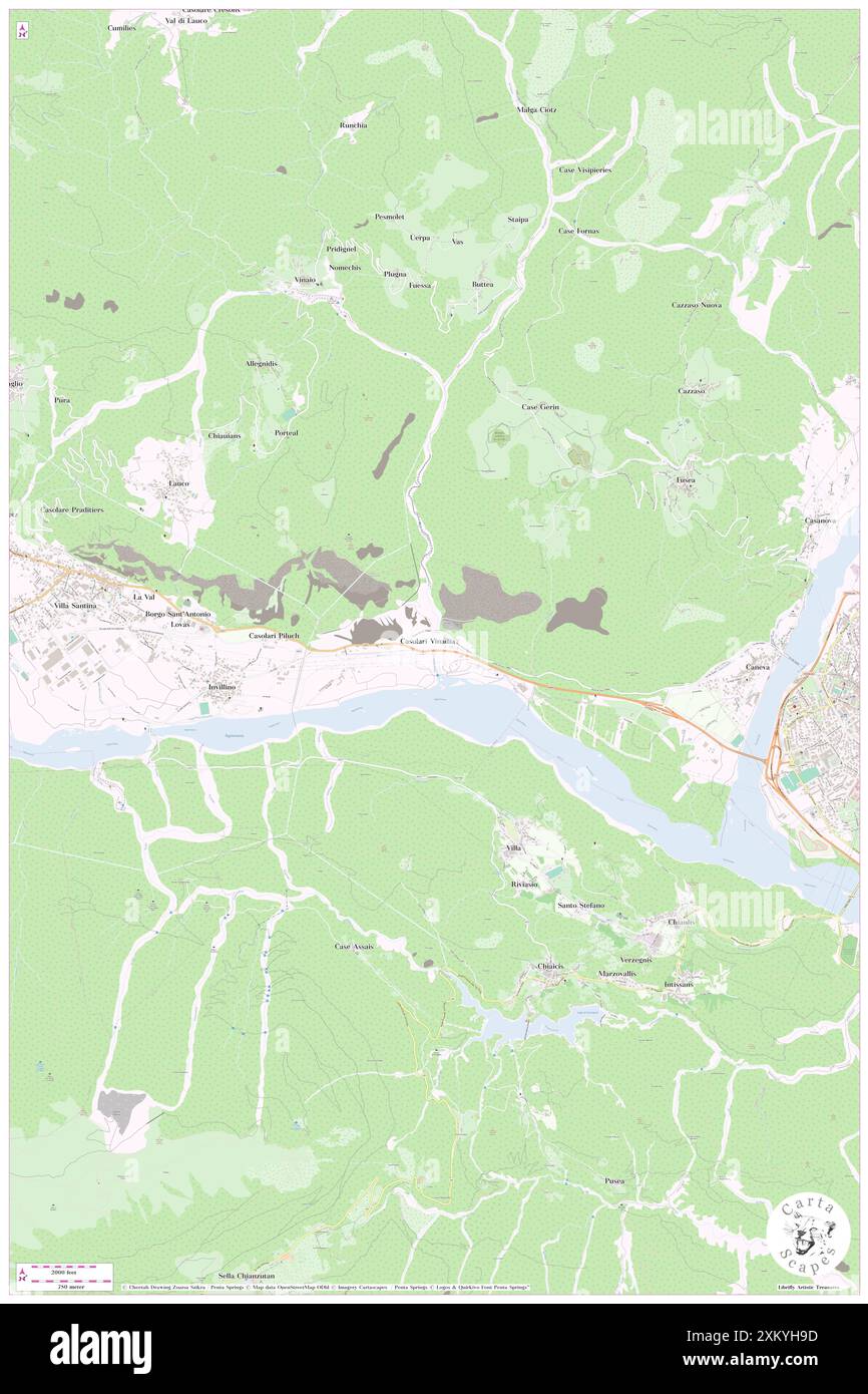 Vinadia, , IT, Italien, Friaul Julisch Venetien, n 46 24' 37''', N 12 ...