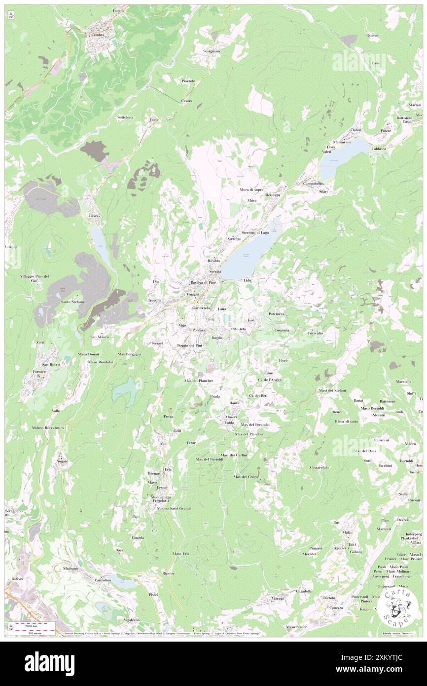 Miola di Pine, Provincia autonoma di Trient, IT, Italien, Trentino ...