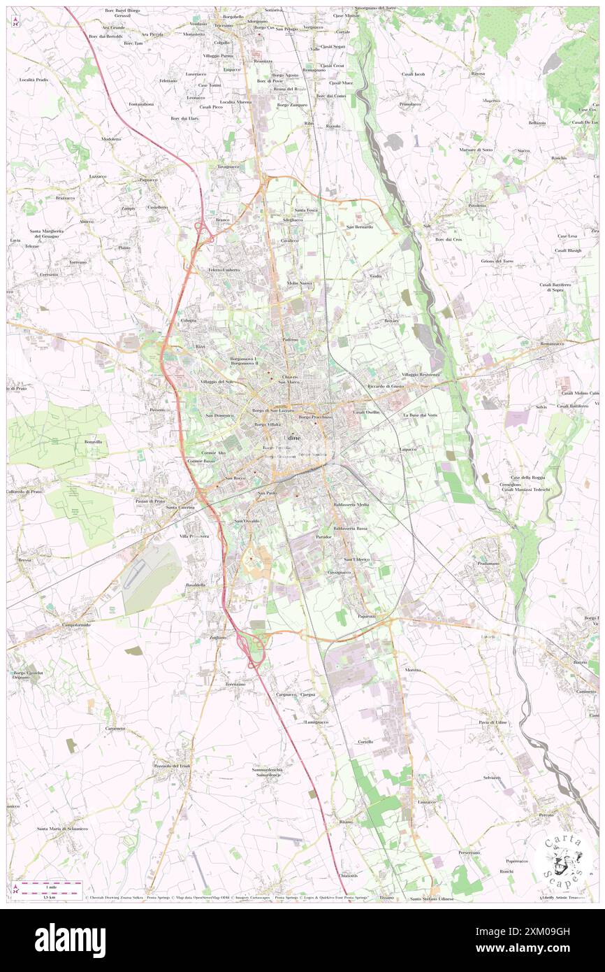 Udine, Udine, IT, Italien, Friaul-Julisch Venetien, n 46 1' 54'', N 13 ...