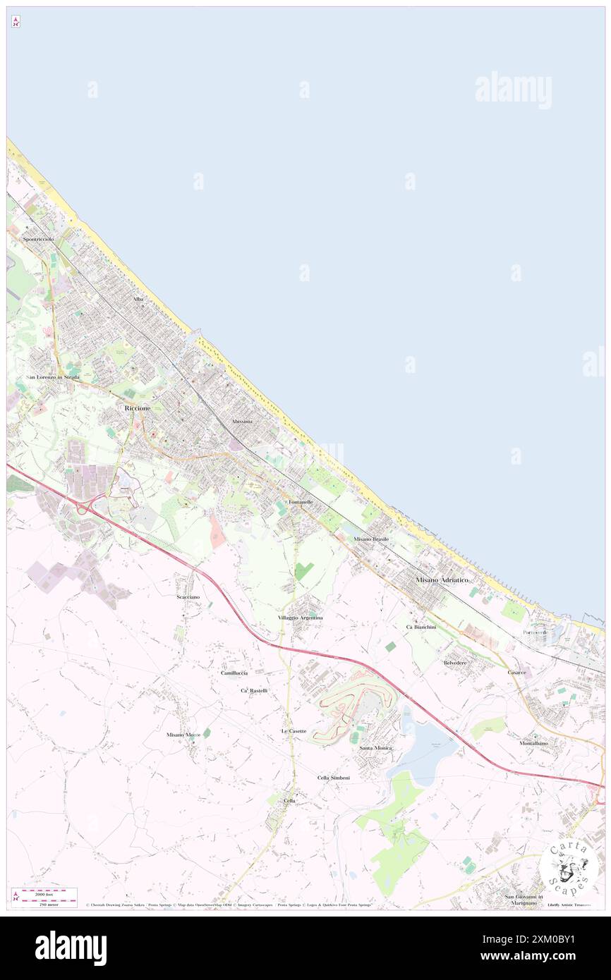 Indiana Golf, Provincia di Rimini, IT, Italien, Emilia-Romagna, n 43 59 ...