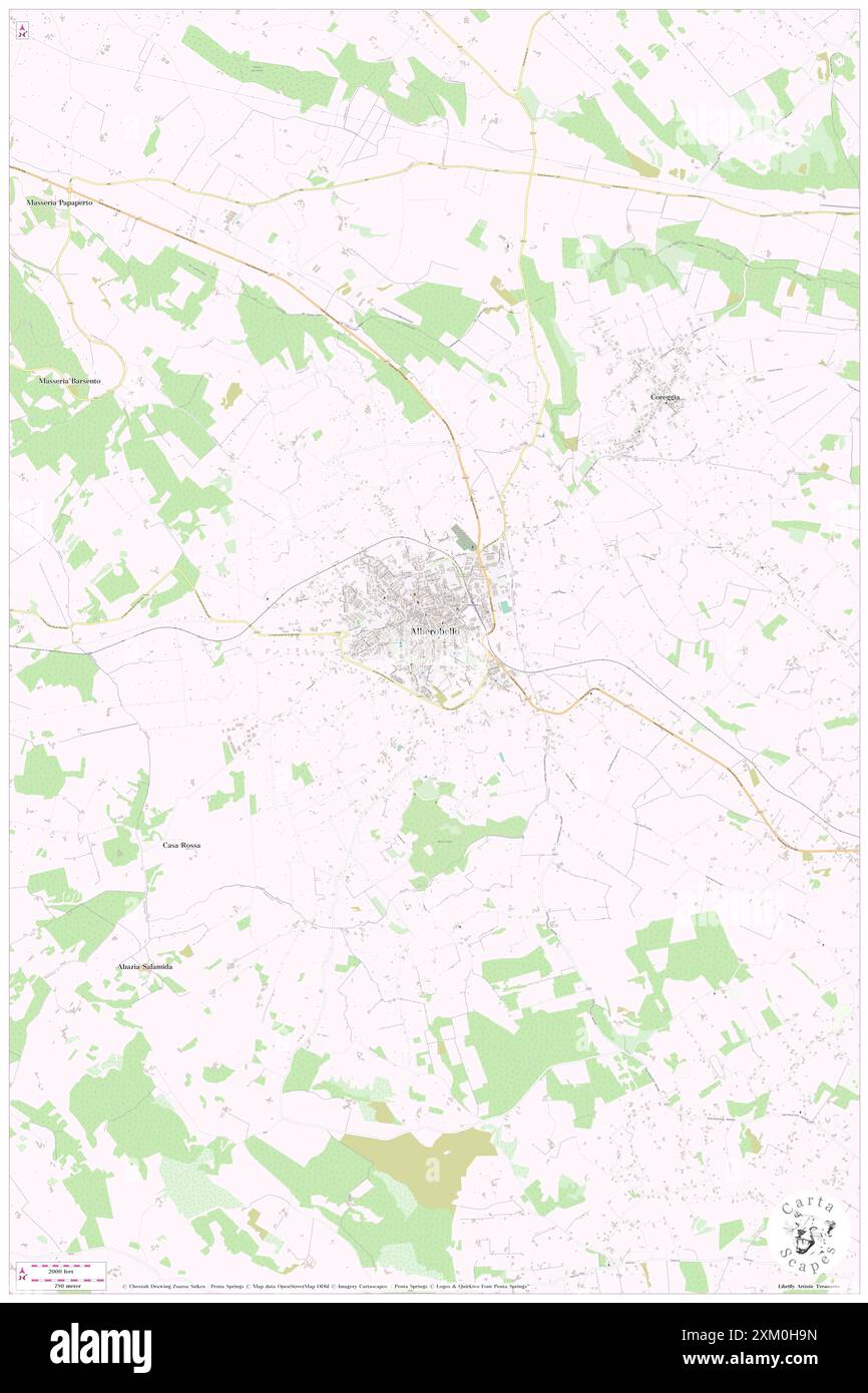 Trulli District, Bari, IT, Italien, Apulien, n 40 46' 56''', N 17 14 ...