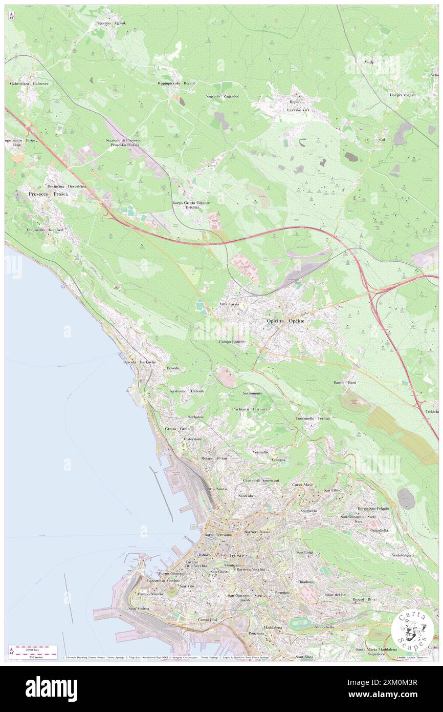 Campo Romano, Triest, IT, Italien, Friaul-Julisch Venetien, n 45 41' 8 ...