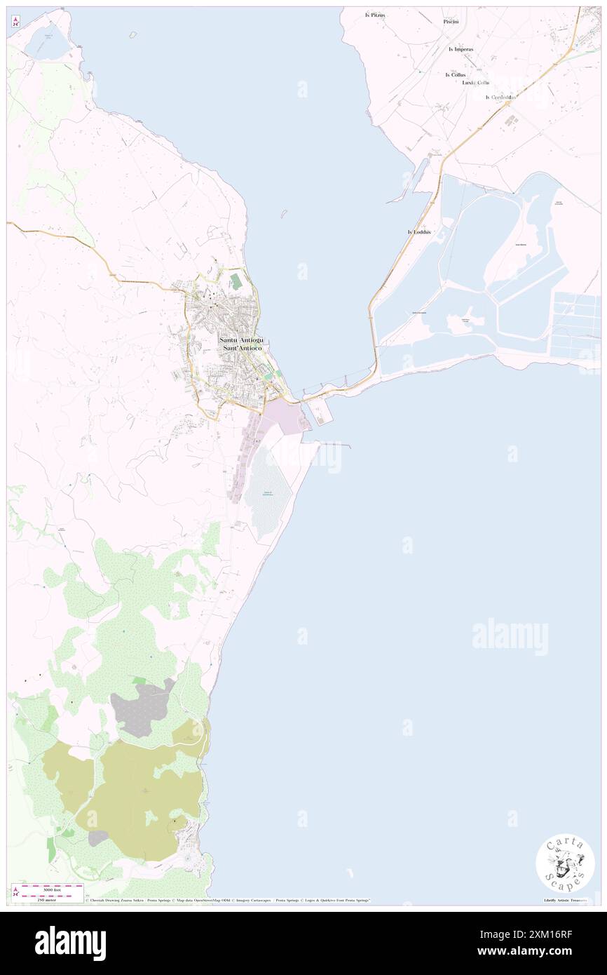 Sant'Antioco Ponti, Provincia del Sud Sardegna, IT, Italien, Sardinien ...