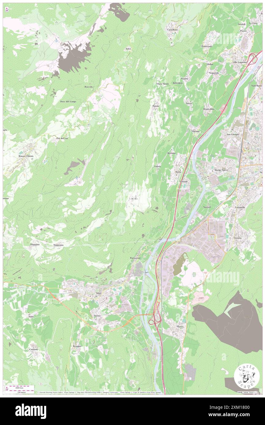 Lenzima, Provincia autonoma di Trient, IT, Italien, Trentino-Südtirol ...