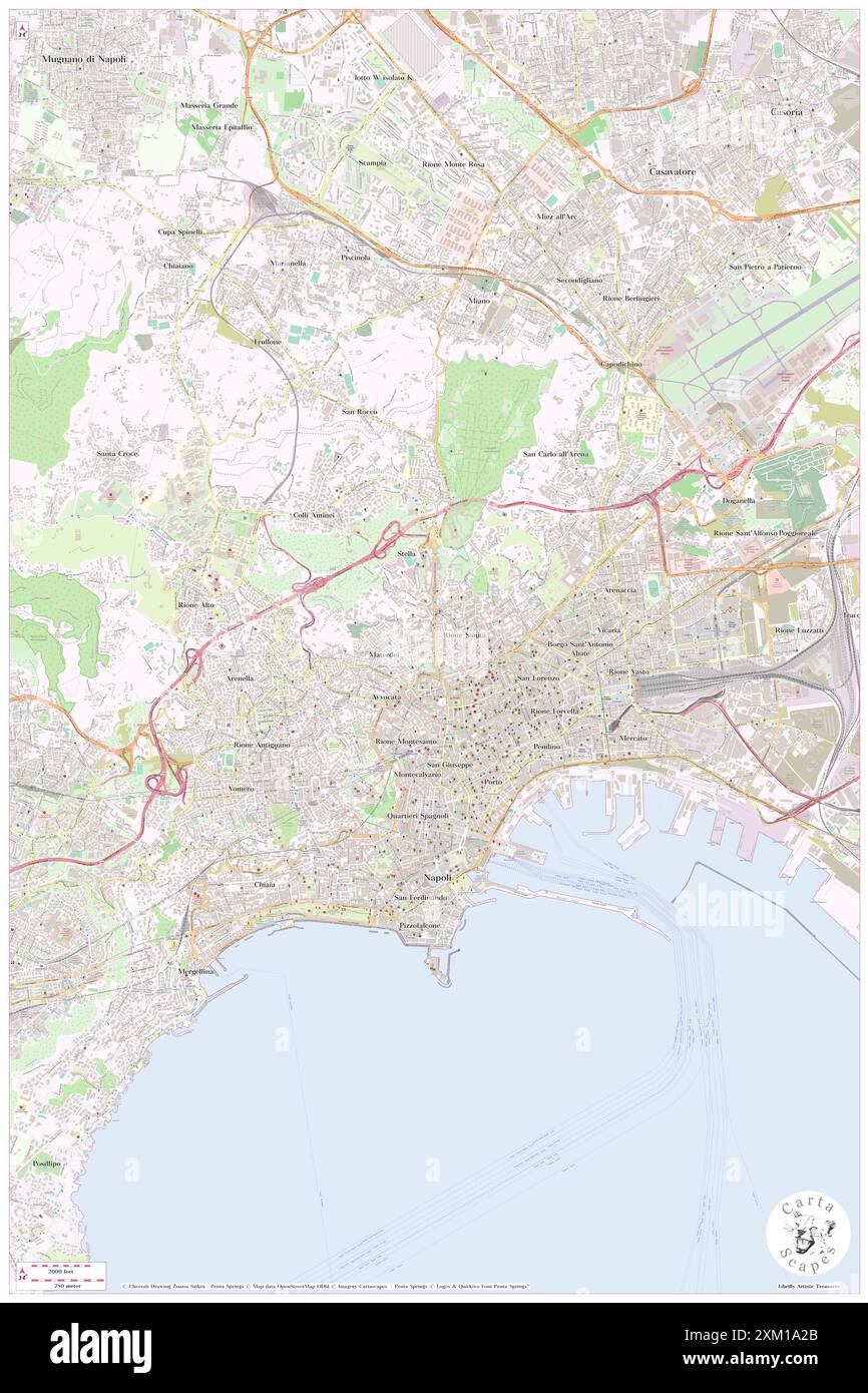 S Teresa Scalzi, Neapel, IT, Italien, Kampanien, n 40 51' 22'', N 14 ...
