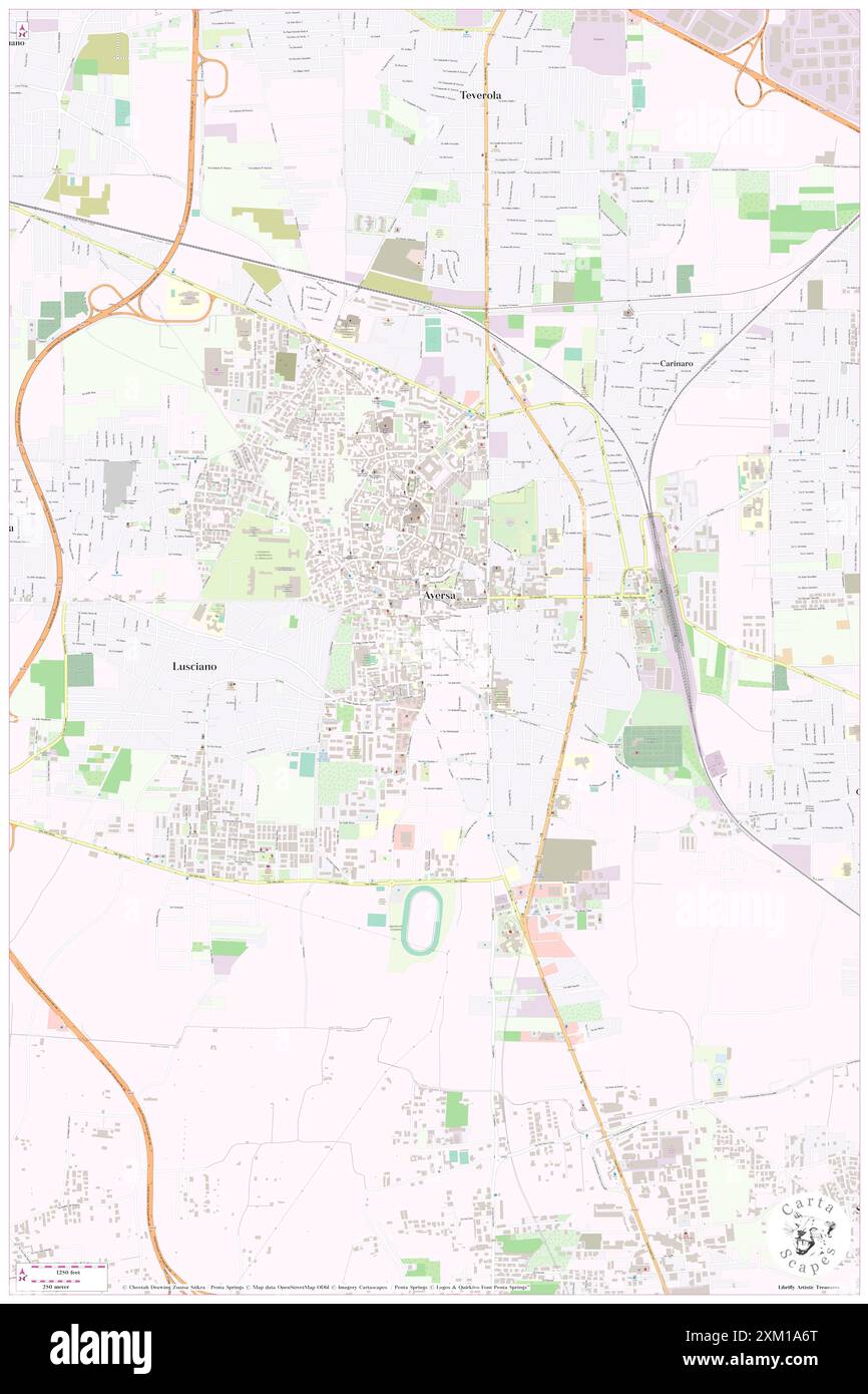 Aversa, Provincia di Caserta, IT, Italien, Kampanien, n 40 58' 23'', N ...