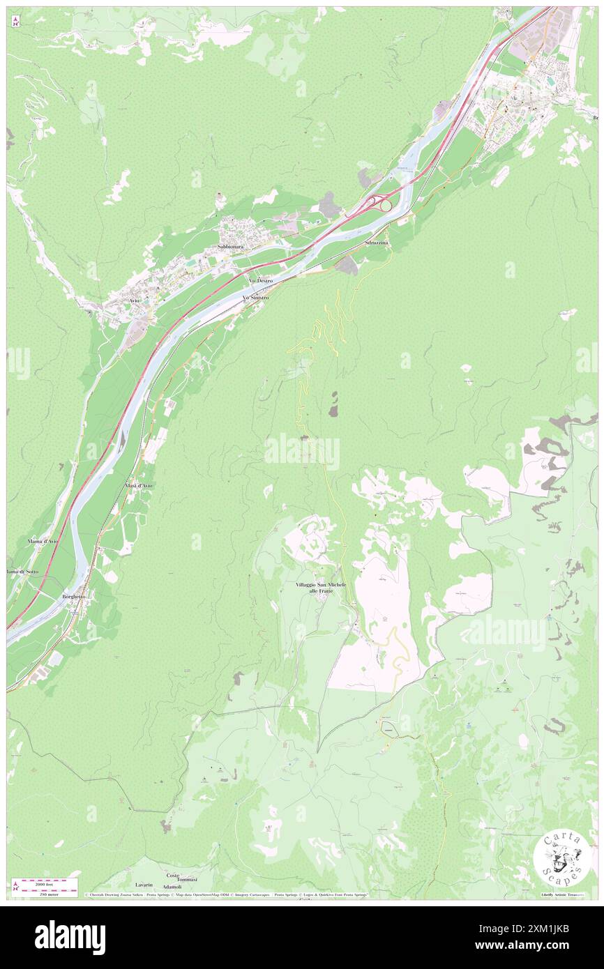 Cima Borghetto, Provincia autonoma di Trient, IT, Italien, Trentino ...