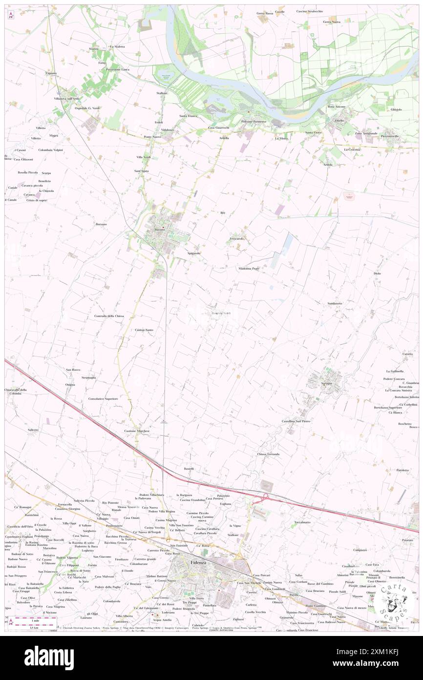 Busseto, Provincia di Piacenza, IT, Italien, Emilia-Romagna, n 44 51 ...