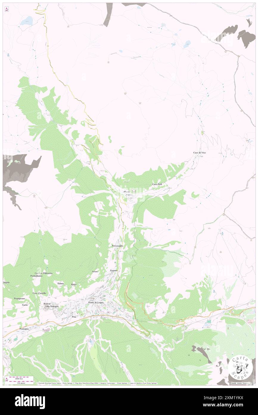 Pezzo, Provincia di Brescia, IT, Italien, Lombardei, n 46 17' 18'', N ...