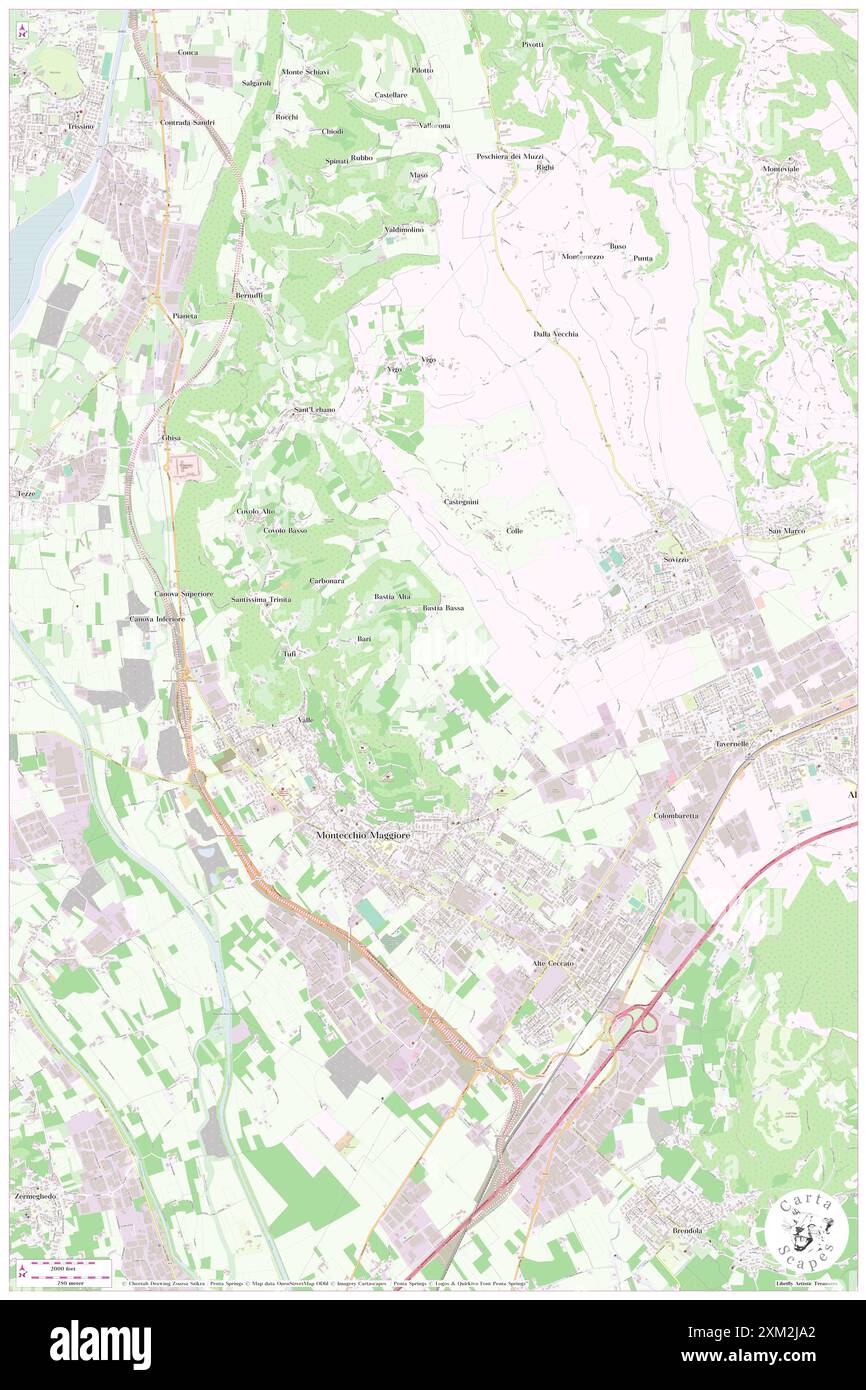 Montecchio Maggiore, Provincia di Vicenza, IT, Italien, Veneto, n 45 30 ...