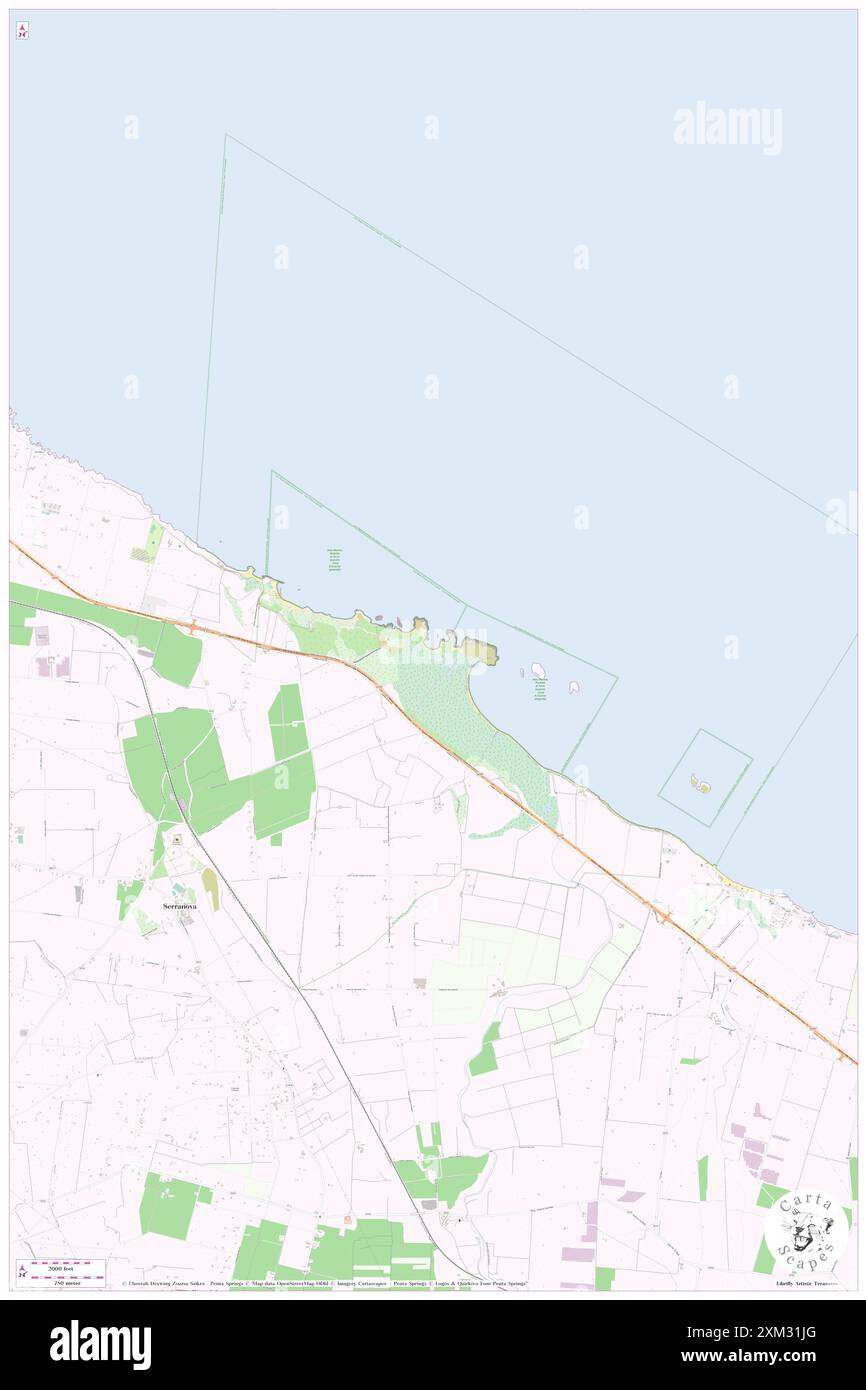 Spiaggia di Torre Guaceto, Provincia di Brindisi, IT, Italien, Apulien ...