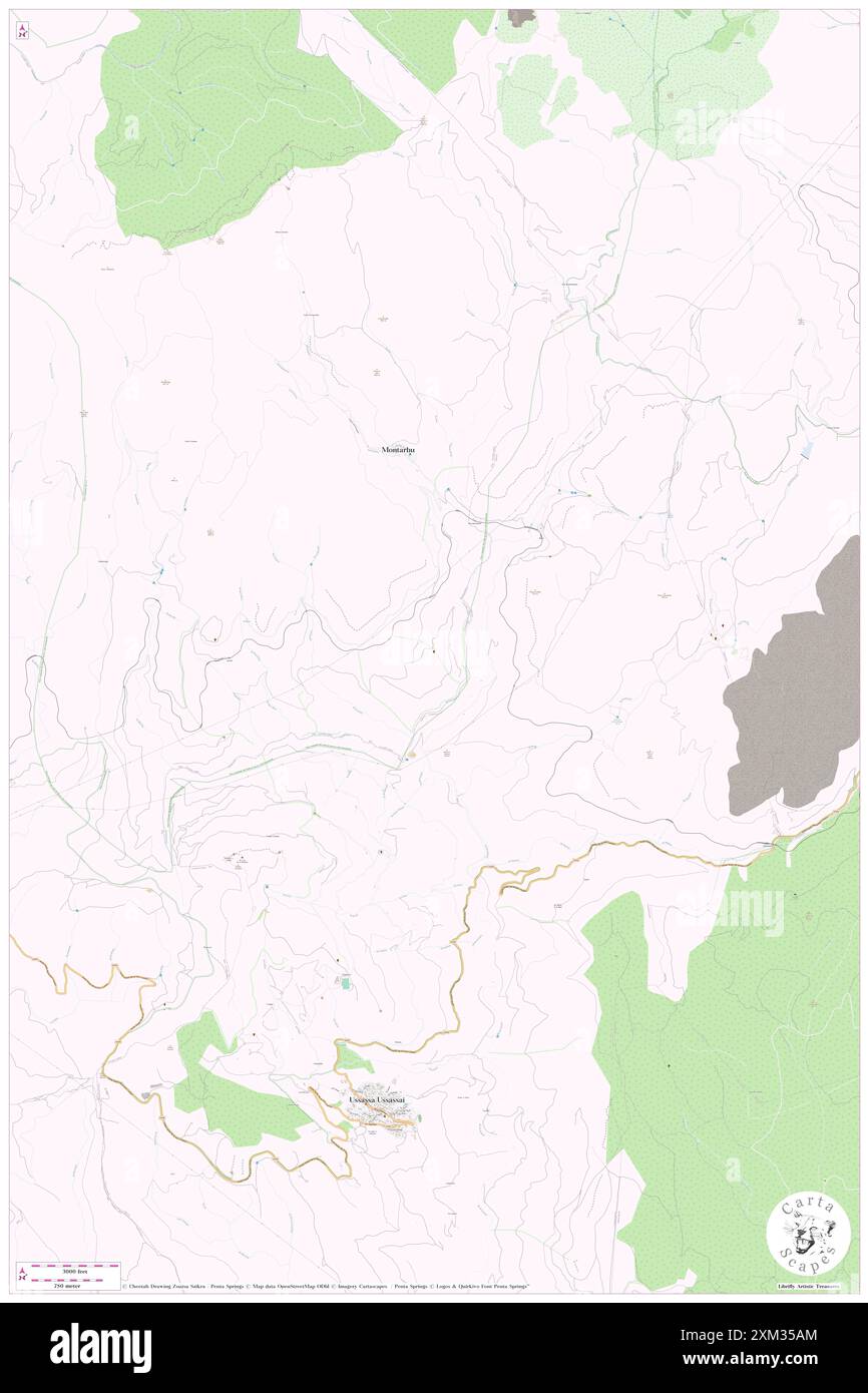 Nuraghe Cercessa, , IT, Italien, Sardinien, n 39 51' 5''', N 9 24' 5 ...