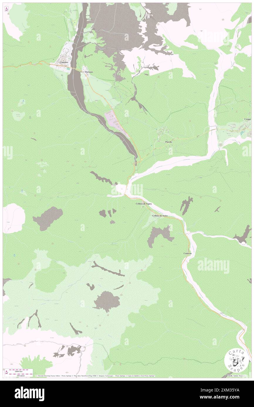 Ferron, , IT, Italien, Friaul Julisch Venetien, n 46 15' 6'', N 12 27 ...