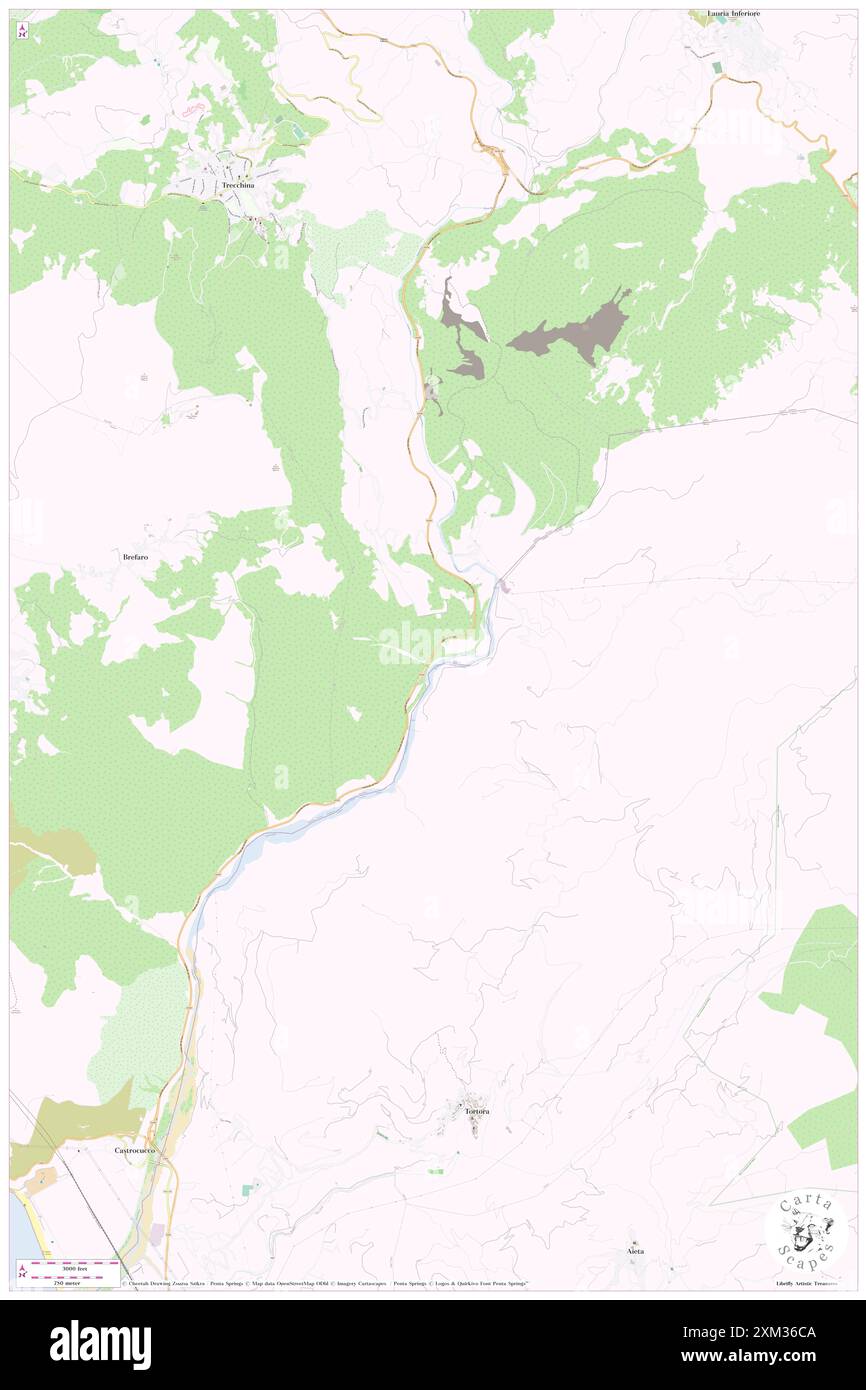 Fiume Grande la Noce, IT, Italien, Kalabrien, n 39 58' 59''', N 15 48 ...