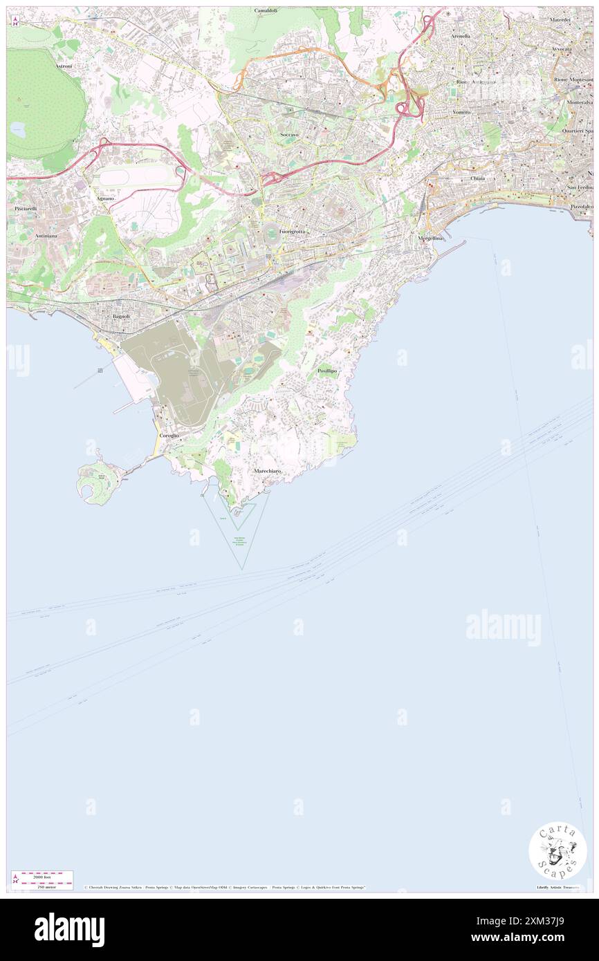 Marechiaro, Neapel, IT, Italien, Kampanien, n 40 47' 59'', N 14 11' 51 ...